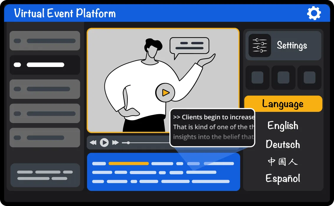 Automatic Live Captions for Streams and Events | SyncWords